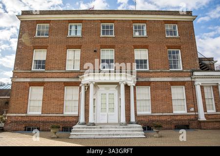 Meridian Hall & East Court, East Grinstead Stock Photo - Alamy