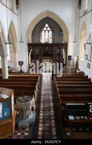 St. Peter and St. Paul`s Church, Long Compton, Warwickshire, England ...
