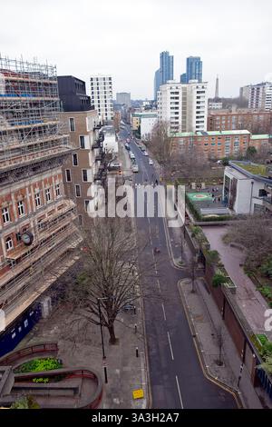 1 Golden Lane Uno building construction site refurbishment view of ...
