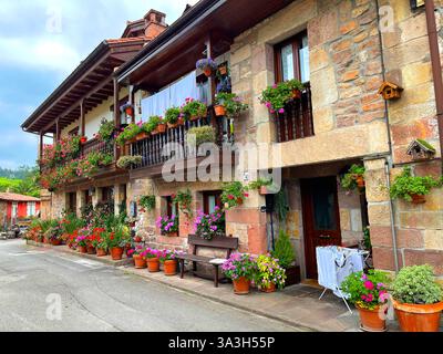 Traditional architecture. Carrejo, Cantabria, Spain Stock Photo - Alamy