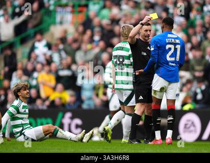 Rangers' Dujon Sterling during the William Hill Premiership match at Ibrox Stadium, Glasgow ...