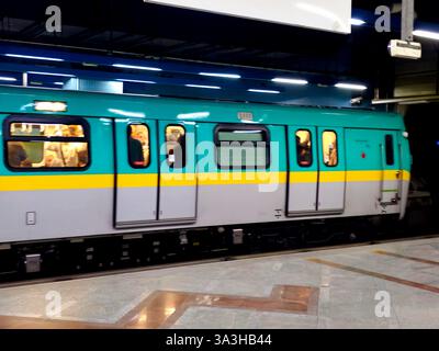 Cairo, Egypt, February 17 2025: The third line of The Cairo tunnel ...