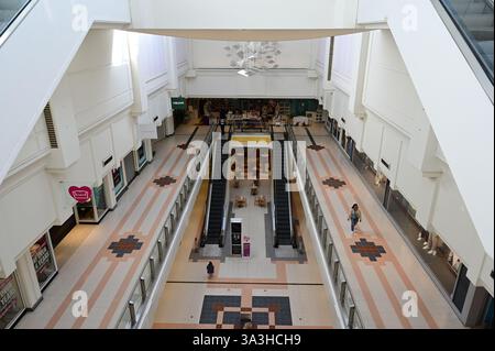 Inside the County Mall in Crawley, West Sussex Stock Photo - Alamy