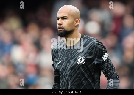 Robert Sánchez of Chelsea during the Premier League match Fulham vs ...