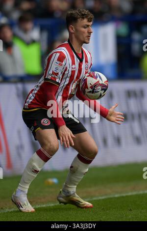 Sheffield United's Harrison Burrows during the Sky Bet Championship ...