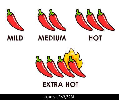 fire hot color icon vector illustration Stock Vector Image & Art - Alamy