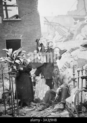 THE BLITZ, SEPTEMBER 1940-MAY 1941 - Canine treatment by candle light ...