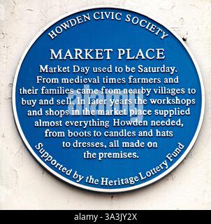 Market Place , Howden, East Riding Yorkshire, England Stock Photo - Alamy