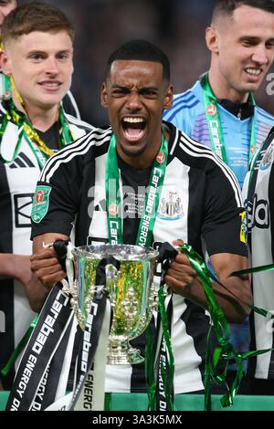 Alexander Isak of Liverpool celebrates after scoring a goal during the ...