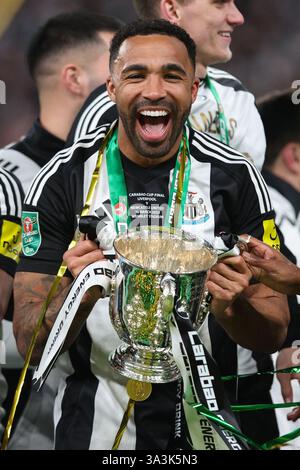 Callum Wilson of Newcastle United celebrates his goal during the ...