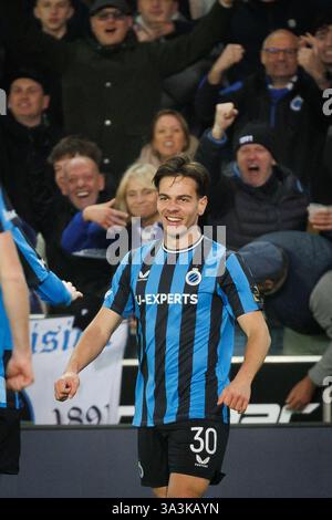 Ardon Jashari (30) of Club Brugge pictured during the Jupiler Pro ...