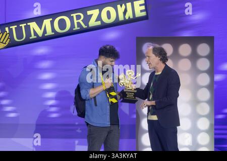 Gewinner des Newcomer Wettbewerbs des Comedy-Festivals Humorzone ...