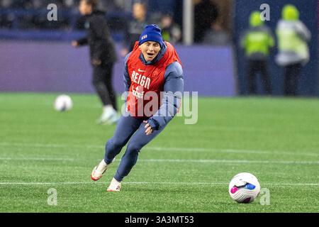 Seattle, Washington, USA. 15th Mar, 2025. Seattle Reign player, MADISON ...