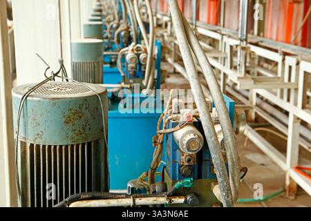 Ceramic factory equipment Stock Photo - Alamy