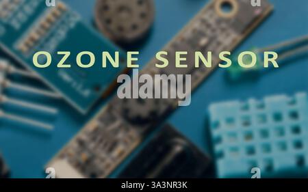 Ozone sensor. Measures the concentration of ozone in the air, used in ...
