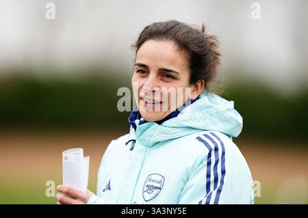 Arsenal manager Renee Slegers during the UEFA Women's Champions League ...