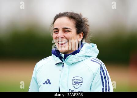 Arsenal manager Renee Slegers during the UEFA Women's Champions League ...