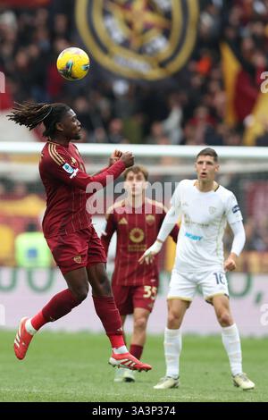 Manu Kone of AS Roma during Cagliari Calcio vs AS Roma, Italian soccer ...