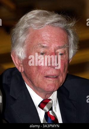 Senator Gary Hart signs copies of his new book "The Republic of ...