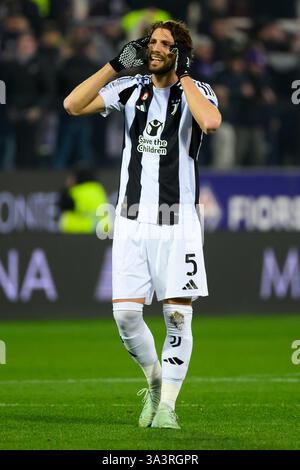 Manuel Locatelli of Juventus FC reacts during Coppa Italia 2025/26 ...