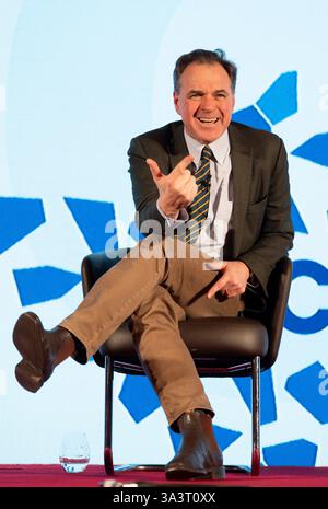 Professor Sir Niall Ferguson speaking at the Centre for Policy Studies ...