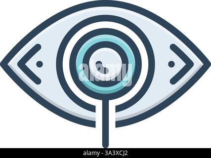 Icon for investigate, supervising Stock Vector Image & Art - Alamy