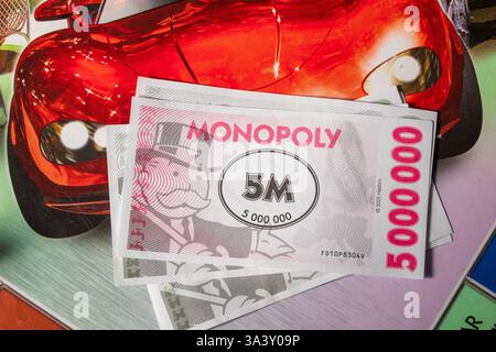 Lublin, Poland, 17 April 2025 Close-up of the Polish edition of ...