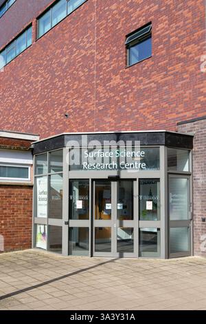 Surface Science Research Centre building, Central Campus, University of ...