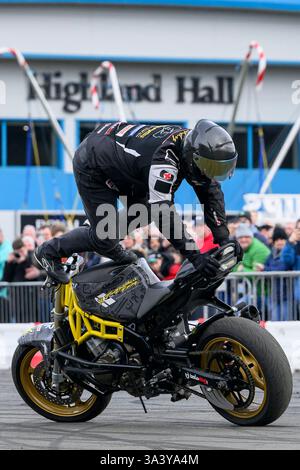 Royal Highland Centre, Scottish Motorcycle Show Carl Fogarty Stock ...