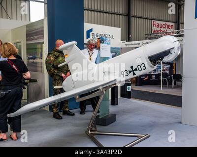 UAV KZO a German Reconnaissance and Target Acquisition drone shown by ...