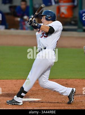 Jul 1, 2014 - Cary, North Carolina, U.S. - Christin Stewart (35) at bat ...