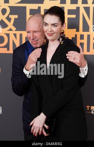 Hans Zimmer and his daughter Zoe Zimmer at a photocall for Hans Zimmer ...