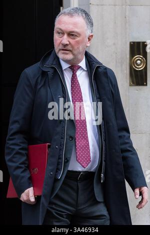 Environment Secretary Steve Reed leaving BBC Broadcasting House in ...
