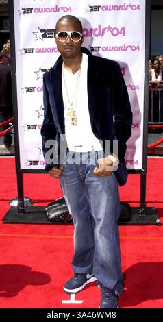 Kanye West 06/29/2004 4th ANNUAL BET Awards Press Room at Kodak Theatre ...