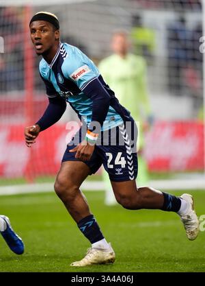 Wycombe Wanderers' Richard Kone during the Sky Bet League One play-off ...