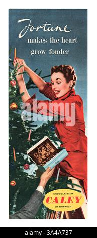 Advert for Fortune chocolates Stock Photo - Alamy