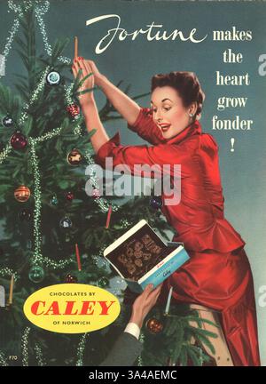 Advert for Fortune chocolates Stock Photo - Alamy