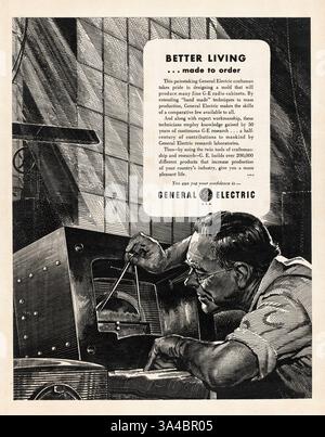 1951 U.S. Magazine General Electric Electrical Locomotives Advert Stock ...