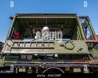 UAV KZO a German Reconnaissance and Target Acquisition drone shown by ...