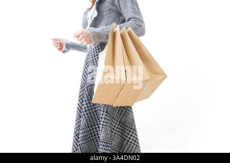 Woman shopping, without face Stock Photo - Alamy