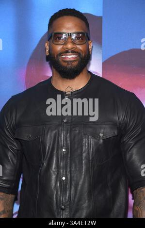 Joshua Adeyeye attends the premiere of "Tyler Perry's Duplicity" at the ...