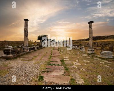 The Archaeological Site of Asklepion of Bergama,Izmir Stock Photo - Alamy