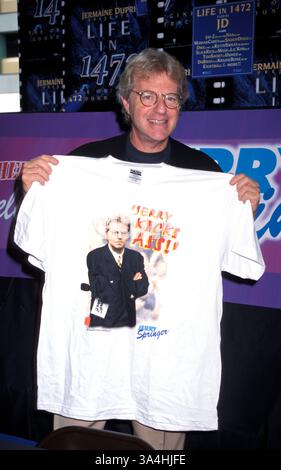 Jul 22, 1998; Los Angeles, CA, USA; TV Talk show host/politician JERRY ...