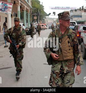 Haiti: Petty Officer 1st Class Simba Wallace, a hospitalman and leading ...