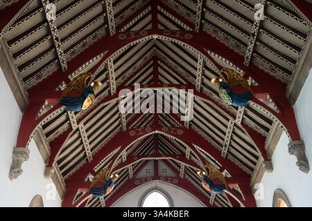 The chancel roof, St. Mary the Virgin Church, Ketton, Rutland, England ...