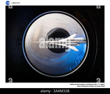 Boeing wind-tunnel model Stock Photo - Alamy