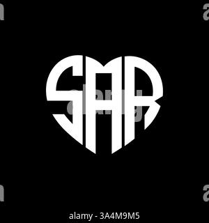 SAR logo. SAR letter. SAR letter logo design. Initials SAR logo linked ...