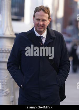 Minister for Justice Jim O'Callaghan arrives at an event for the 50th ...