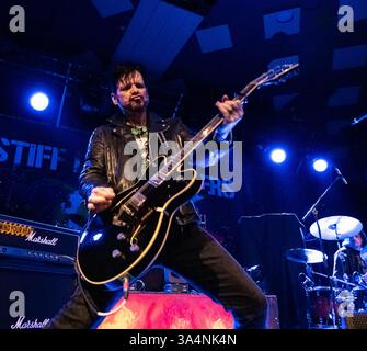 Ricky Warwick performing with Ricky Warwick and the Fighting Hearts at ...