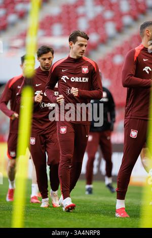 Jakub Kaminski of Poland seen during the European FIFA World Cup ...